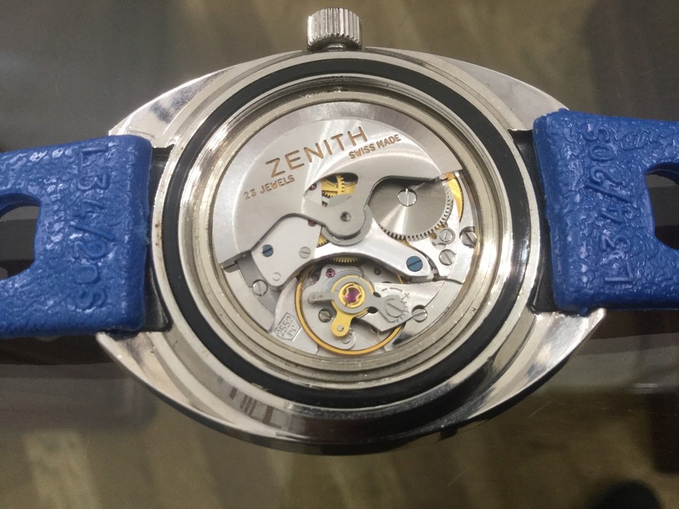 Zenith Sub Sea, A3637, 1000 mt, year 1970 vintage, with box | eBay