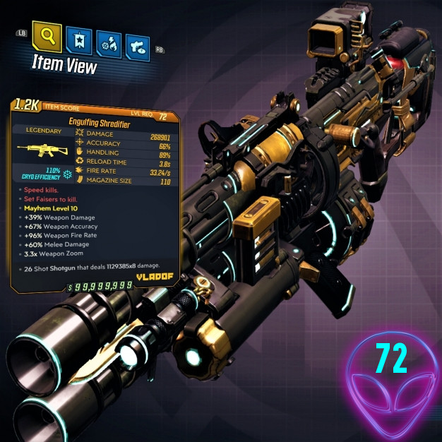 Borderlands 2 Shredifier