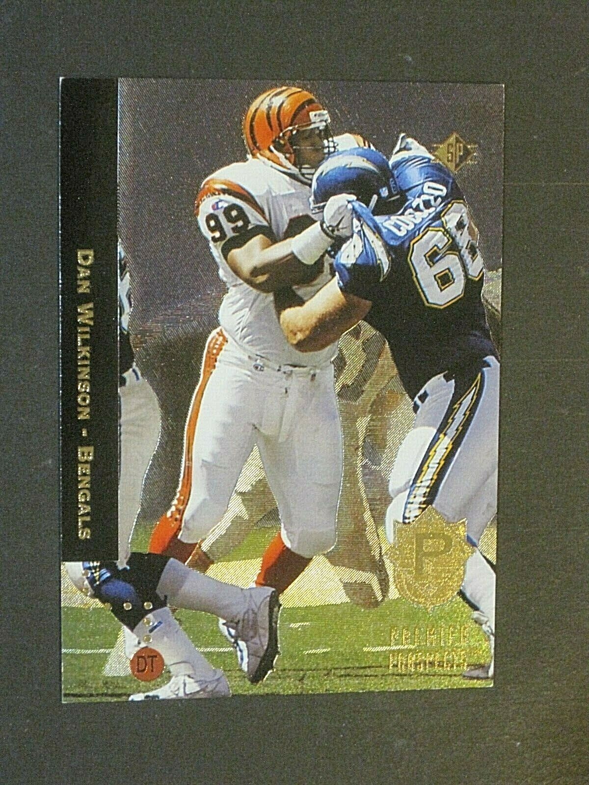 1994 SP FOOTBALL DAN WILKINSON CINCINNATI BENGALS ROOKIE CARD #1 ...