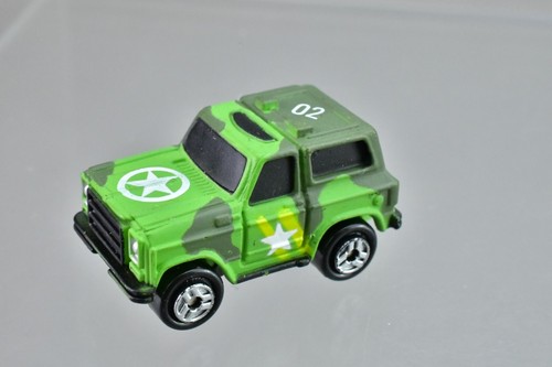 Micro Machines Army Chevy Blazer Green Star Military 02 Vintage Galoob ...