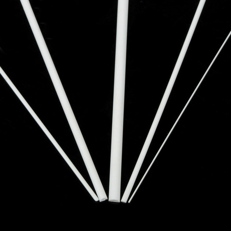 10pcs ABS Plastic Half Round Rod Bar DIY Model Material 250mmx2/3/4/5/6 ...