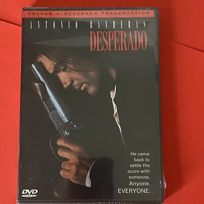 Desperado Antonio Banderas Deluxe Widescreen DVD Movie NEW Sealed ...