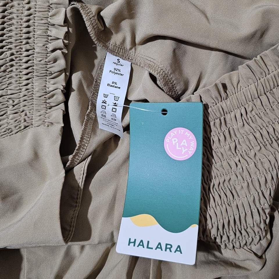 HALARA TIERED Wide Leg Pants Small | eBay
