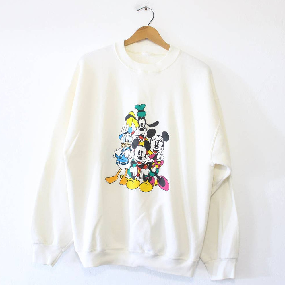 Vintage Walt Disney Mickey Mouse Characters Sweatshir… - Gem
