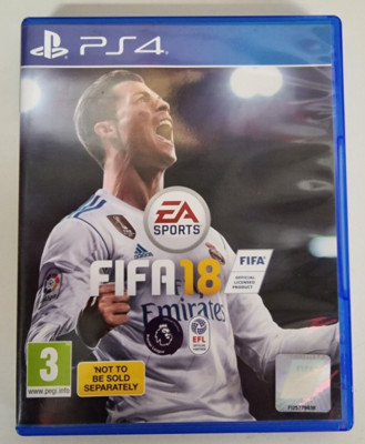 FIFA 18 Video Game Football Game Disc in case Sony PlayStation 4 2017 ...