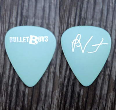 BulletBoys - Lonnie Vincent 1988 Tour Guitar Pick - VINTAGE - Baby Blue ...