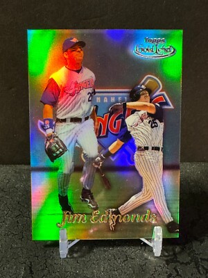 1999 Topps Gold Label Baseball Jim Edmonds Black Label Parallel Class 1 ...