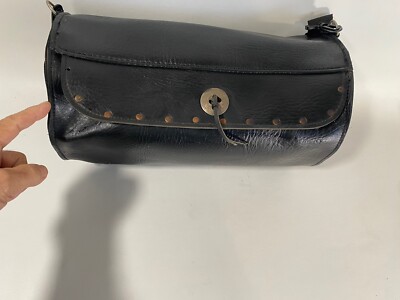 All American Rider USA Faux Leather Large Motorcycle Bag 17 in Rivets ...