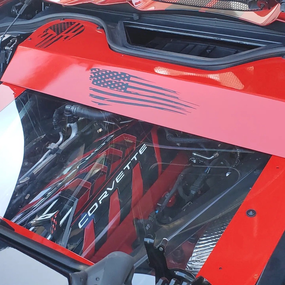 C8 Corvette HTC Engine Cover Package | eBay