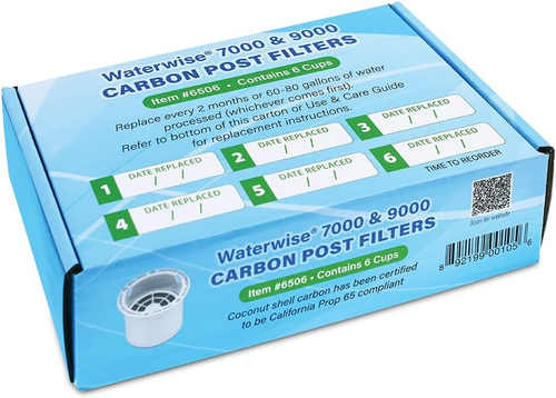 Carbon Post Filters for 7000 Distillers 6 Pack 7445018419421| eBay