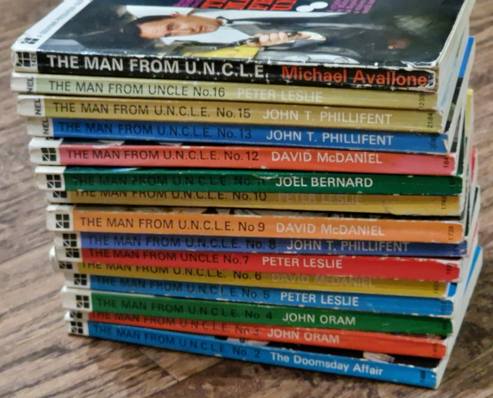 The Man From Uncle : Four Square : 15 Books | eBay UK