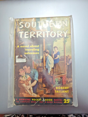 Vtg Fiction Pulp Book 1952 Southern Territory Robert Tallant Pocket ...