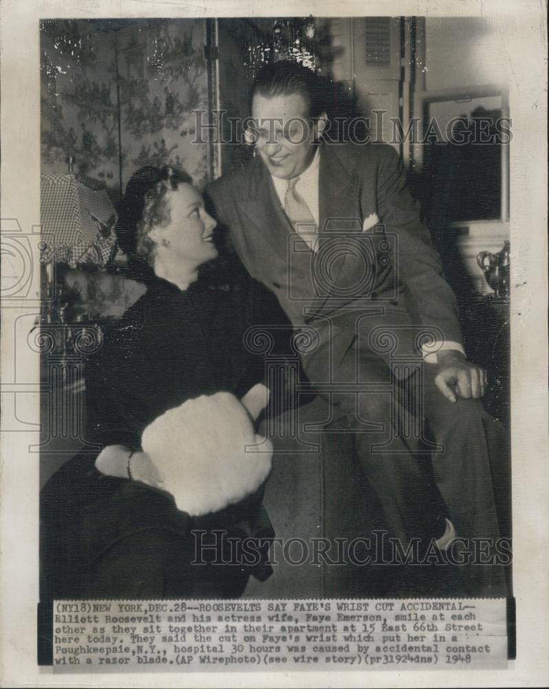 Elliott Roosevelt E Faye Emerson 93 Faye Emerson Photos & High Res