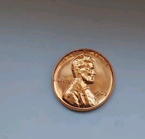 1963 LINCOLN MEMORIAL RED CENT GEM PROOF FREE & FAST SHIPPING #575 | eBay