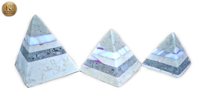 Set of 3 mini Granit Egyptian Pyramids, VINTAGE ANCIENT EGYPTIAN | eBay
