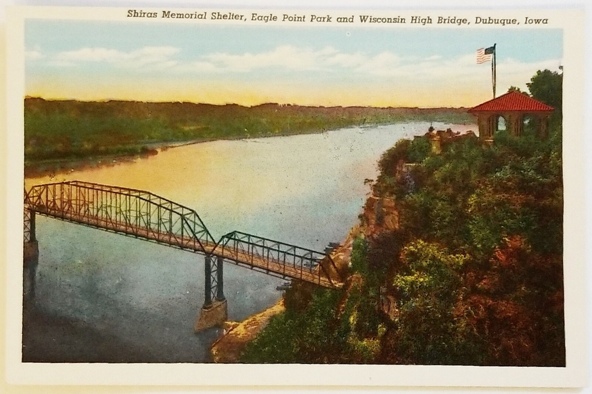 Dubuque Wisconsin Bridge Anti Nuke Ship Charts Peaceful Course To