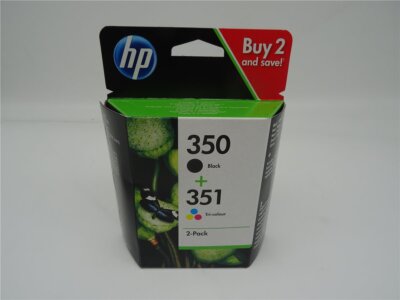 Original HP SD412EE / 350 + 351 Druckkopfpatrone Multipack für DeskJ ...