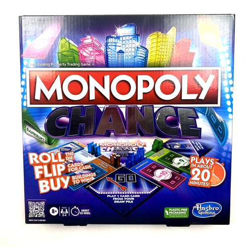 Monopoly Chance: Roll, Flip Buy! Board Game - Sealed | eBay