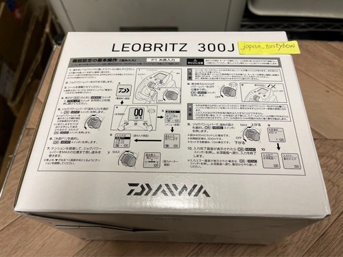 Daiwa 23 LEOBRITZ 300J Electric Fishing Reel Right English Chinese ...