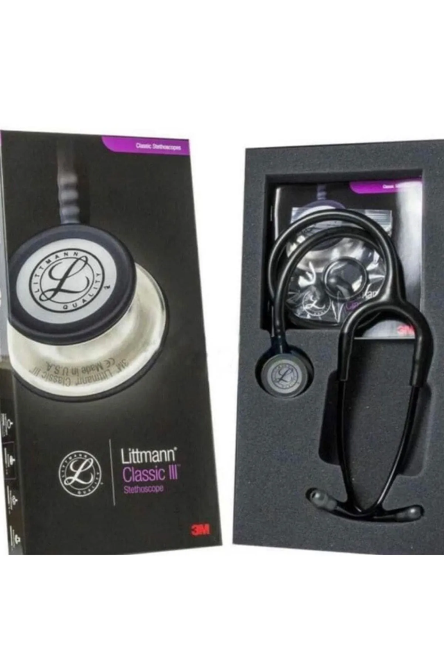 3M Littmann Cardiology III 5811 27" Stethoscope - Black Spare parts ...