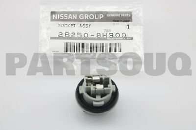 262508H300 Genuine Nissan SOCKET ASSY-HEAD LAMP 26250-8H300 | eBay