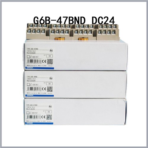 OMRON 1 PIECE new Sealed Terminal Block Relay G6B-47BND 24VDC Fast ...