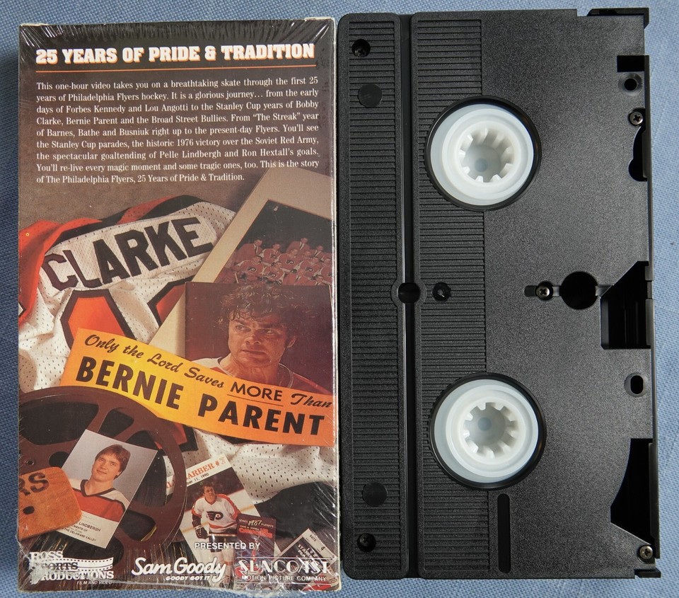 VHS TAPE: PHILADELPHIA FLYERS, 25 YEARS OF PRIDE AND TRADITION 1991 | eBay