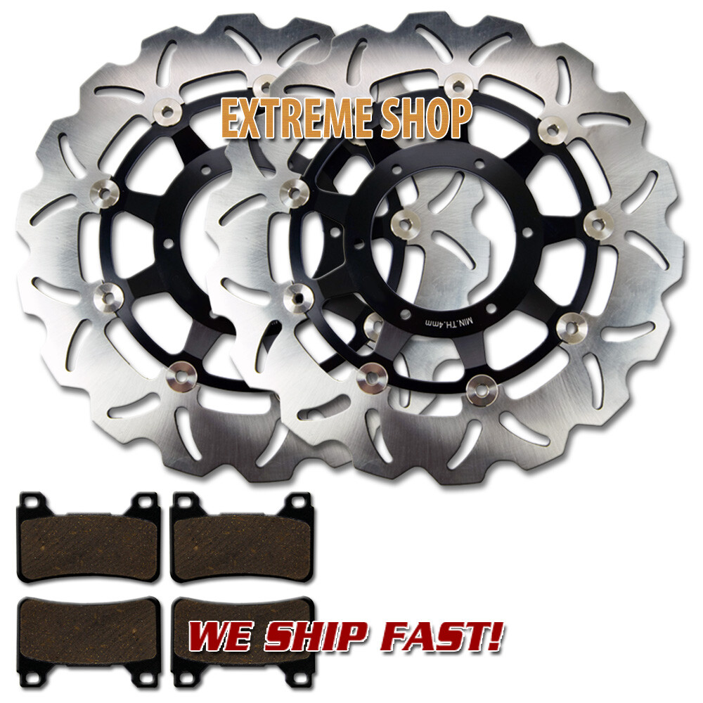 Front Brake Rotor+Pads for Honda CBR600 RR RRA (2006-2017) CBR1000RR ...