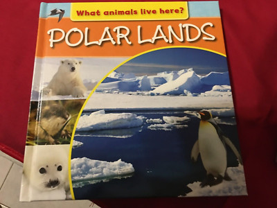 What Animals Live Here?: Polar Lands M.J. Knight-New hardcover Book ...