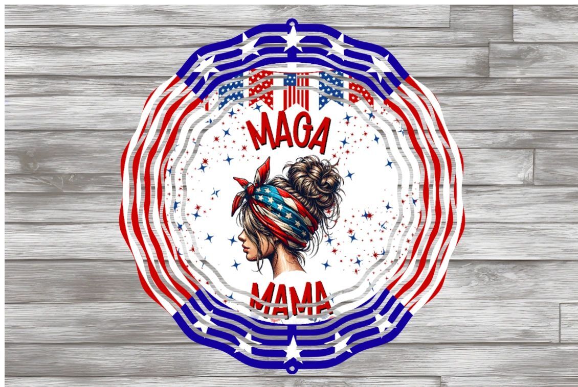 Maga Mama Trump Wind Spinners 8" | eBay