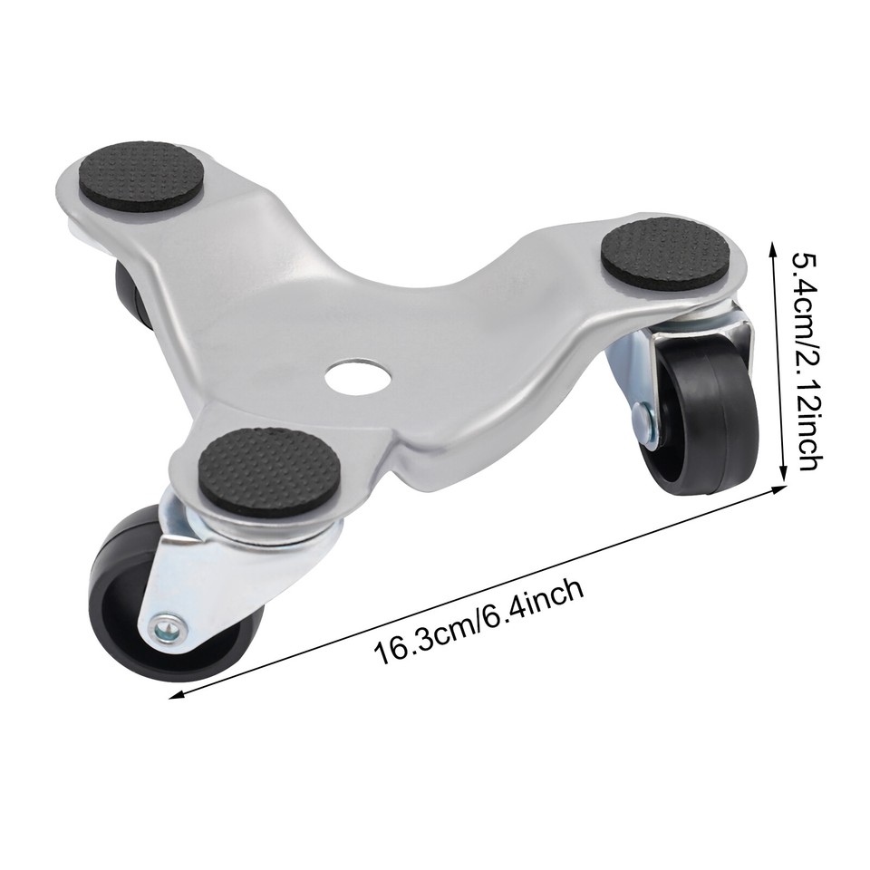 12Pcs Furniture Moving Tri-Dolly 661lb Load Caster Wheel Triangle ...