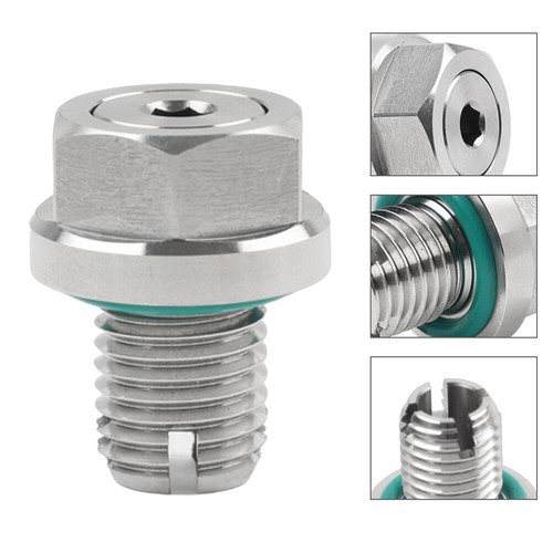 Oil Drain Plug Self-tapping Piggyback Stainless Steel Repair Kit M12.1 ...