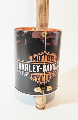 1 Cigar Box Guitar Ramkie monocordo Harley Davidson Diddley bow ...