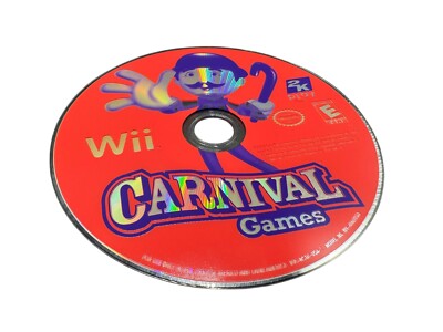 Carnival Games Nintendo Wii Game Disc Only Tested 710425348433| eBay