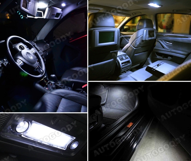 21 x Premium Xenon White LED Lights Interior Package Upgrade for BMW X6 ...