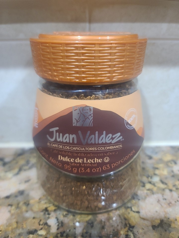 Juan Valdez 100% Colombian Caramel Freeze Dried Instant Coffee 3.3 oz ...