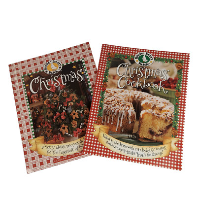 2 Gooseberry Patch Christmas Books Vintage Cookbooks Lot Recipes ...