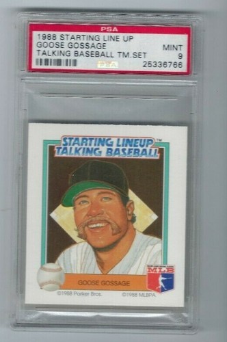 1988 Starting Lineup Talking Baseball Rich Gossage Goose HOF -MINT PSA ...
