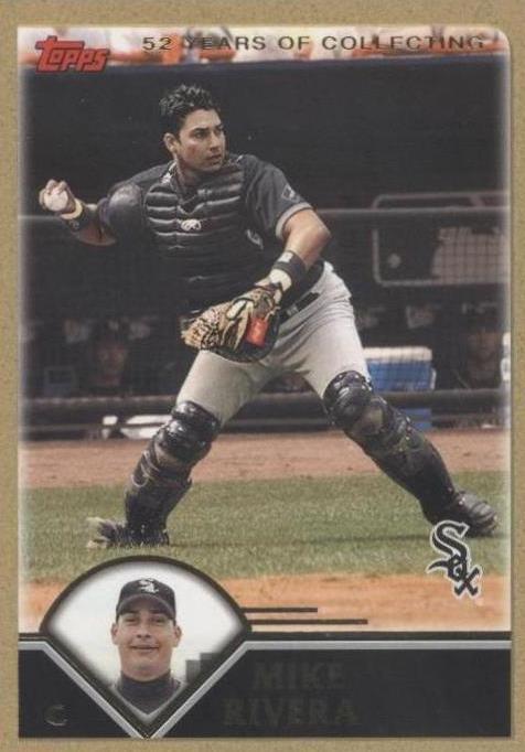 2003 Topps Traded & Rookies - Mike Rivera #T11 Gold /2003 for sale ...
