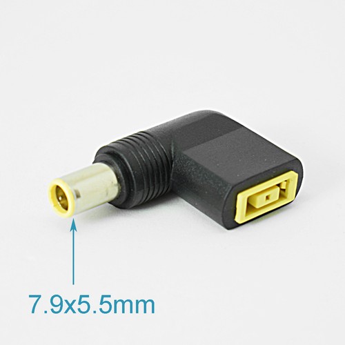 50pcs R/A 7.9x5.5mm Male To Square DC Tip Female Adapter For Lenovo ...