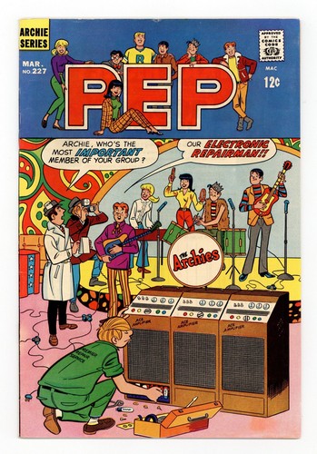 Pep Comics #227 VG+ 4.5 1969 Low Grade | eBay