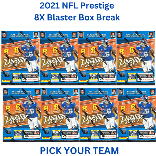 Indianapolis Colts 2021 NFL Panini Prestige Blaster Box (8X) - PYT ...
