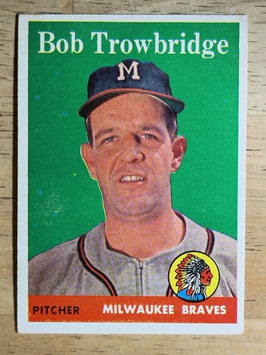 1958 Topps #252 Bob Trowbridge RC (VGEX) | eBay