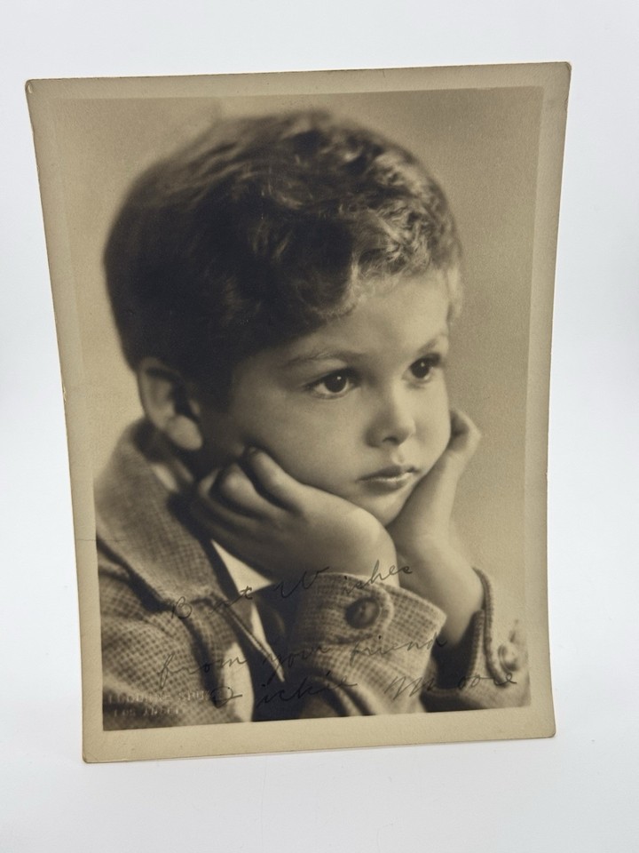 1930s Real Photo Of Dickie Moore From Little Rascals Our Gang Young And ...