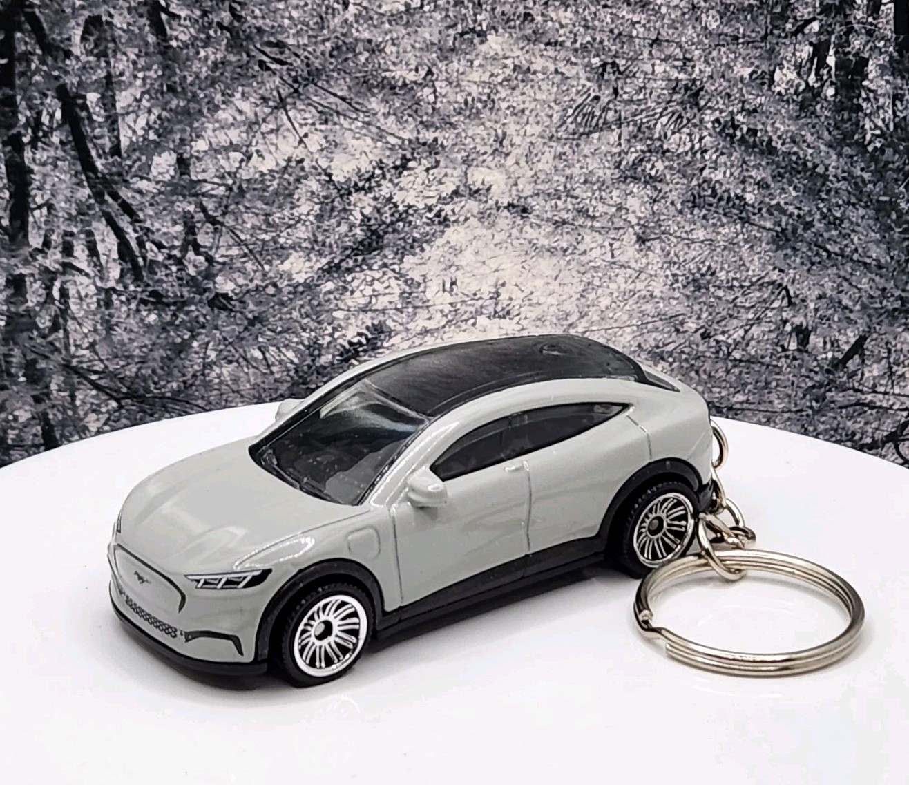 2021 Ford Mustang Mach E Gray Custom 1/64 Scale Diecast Model 🎁 AWESOME ...