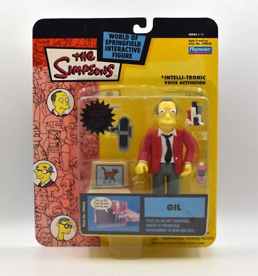 NIB The Simpsons Gil Action Figure (WOS Series #11) | eBay