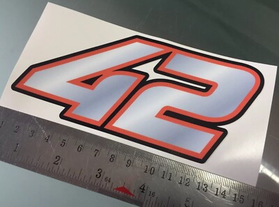 Alex Rins Number 42 Sticker / Decal - 150mm x 70mm | eBay