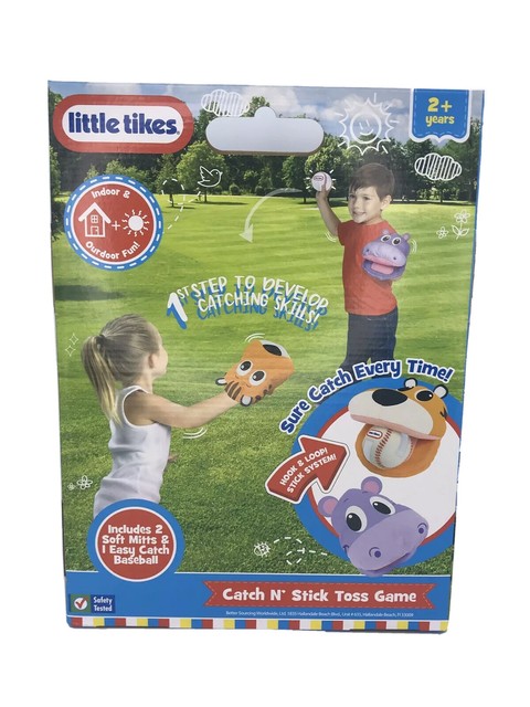 Catch N Stick Toss Game Little Tikes to Develop Catching Skills Ages 2 ...