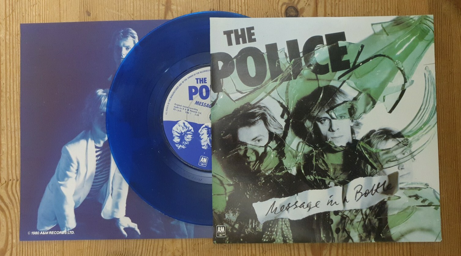 The Police Six Pack Translucent Blue Ltd Ed 6 7" Vinyl A&M Records ...