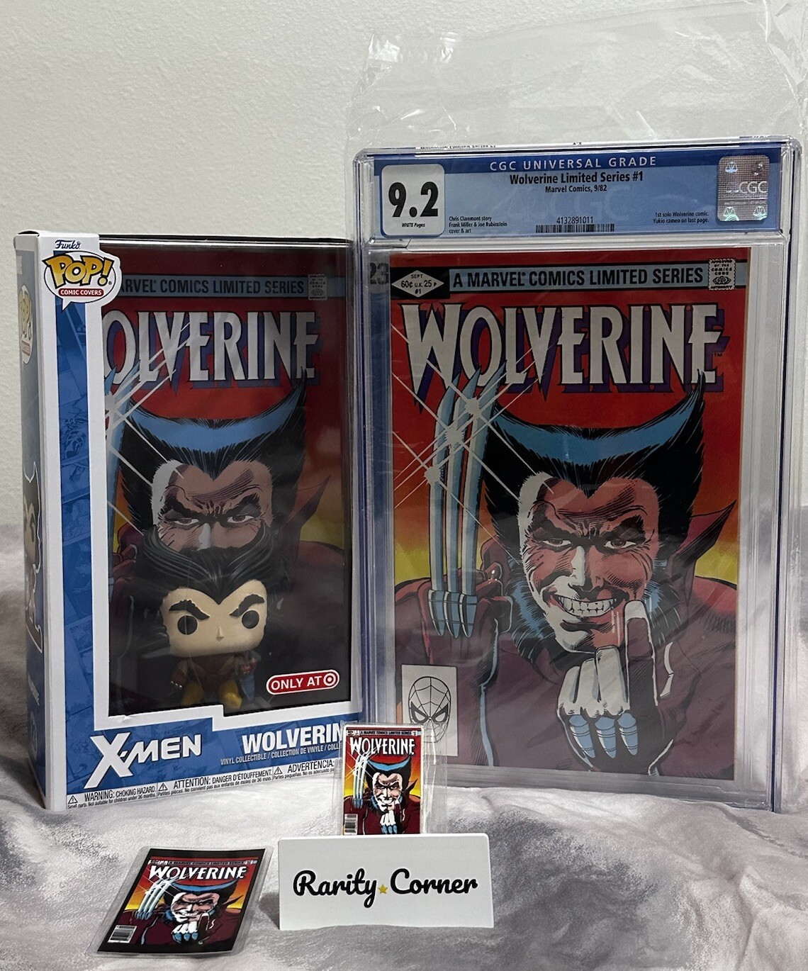 Ultimate Wolverine Limited Series # 1 Collection! Funko Pop, Silver Bar ...